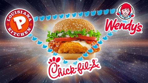 Chicken Sandwich Wars Popeyes Chick Fil A And Wendys Are Waging An