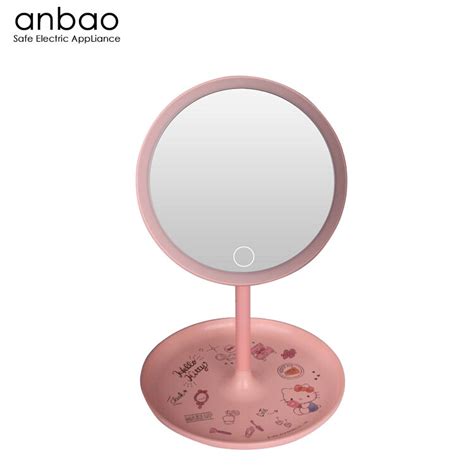 電器妙妙屋 【anbao 安寶】充電led三色化妝鏡ab 7330 － 松果購物