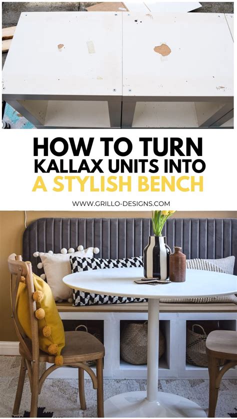 Ikea Kallax Hack How To Turn Shelving Units Into A Stylish Bench • Kallax Ikea Beautiful