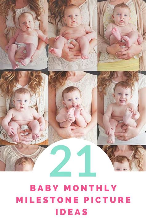27 Beautiful Baby Monthly Milestone Pictures To Inspire You Baby