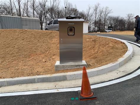 스노우멜팅 컨트롤판넬 옥외자립형분전함 히팅시스템 전문업체 주와이즈케이블입니다 악세서리