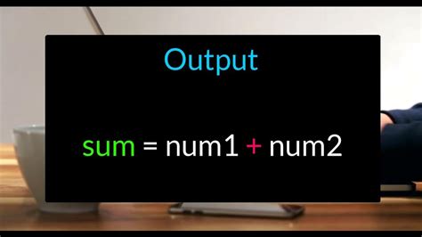 taking input from user in c add two numbers in c language youtube