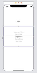 iPhone UIPickerView の基本的な設定 iOS アプリ開発