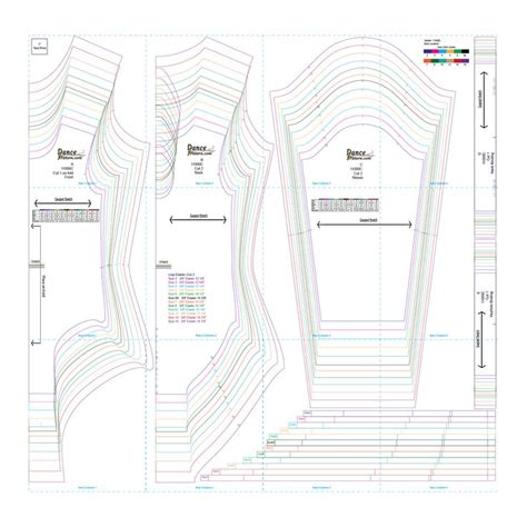 11000 Basic Leotard Pdf Pattern 8b5 Basic Leotard