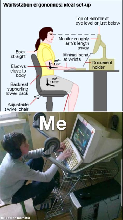 Ergonomic Memes Computer Ergonomics Prevent Pain New Jersey