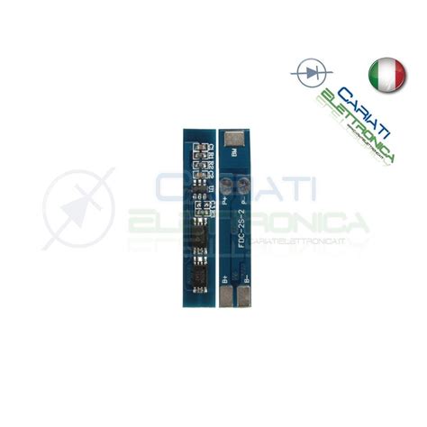 Bms Per 2 Batterie 18650 Circuito Di Protezione Litio Li Ion Pcb Ba