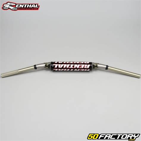 Guidon Ø28mm Renthal Twinwall 997 RC Honda titane avec mousse