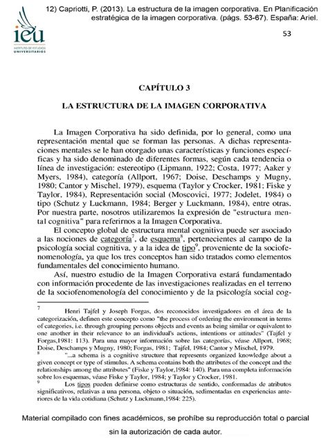 12 Capriotti P 2013 Pdf Pdf Mente Conocimiento