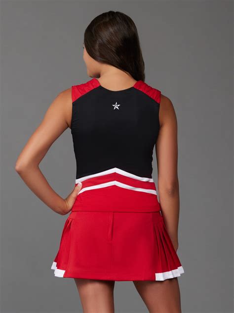 Pleated Skirt School Cheer Uniform Rebel Athletic