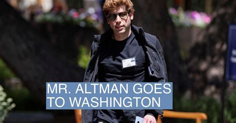 Chatgpt Creator Sam Altman Visits Washington To Meet Lawmakers In The