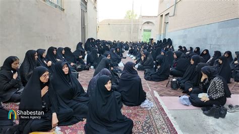 شبستان حسینیه دختر آخوند محفل ۱۰۰ ساله عاشقان حسینی در بیرجند