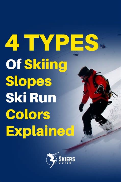 4 Types Of Skiing Slopes You Should Knowski Run Colors Explained