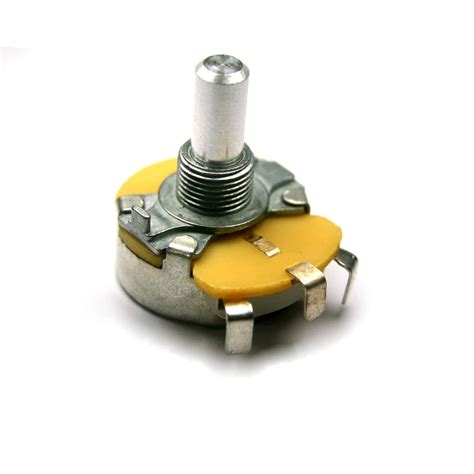 2pcs Cts Linear Taper Potentiometer 25k Ohm 14 Solid Shaft Amazon