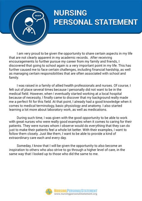 Pin By Nursing Personal Statement Samples On Nursing Personal Statement