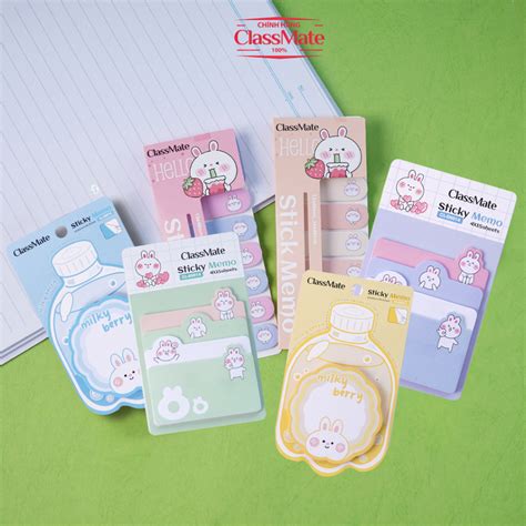 Classmate Note Paper Rabbit Shaped Sticky Notes In Various Sizes For