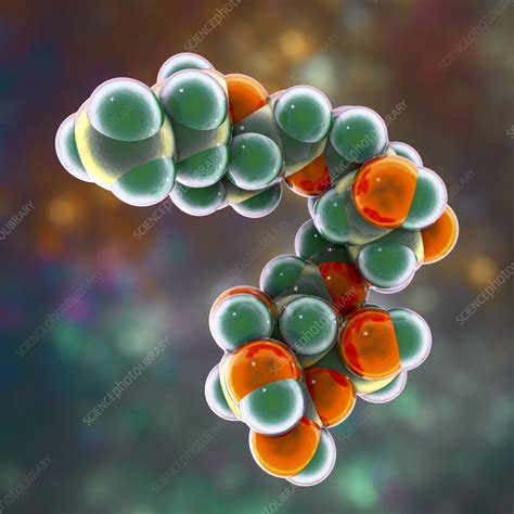 Pullulan Molecule Illustration Stock Image F036 0544 Science Photo Library