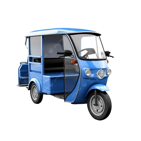 3d Illustration Bajaj Vehicle Object 3d Render Object Png