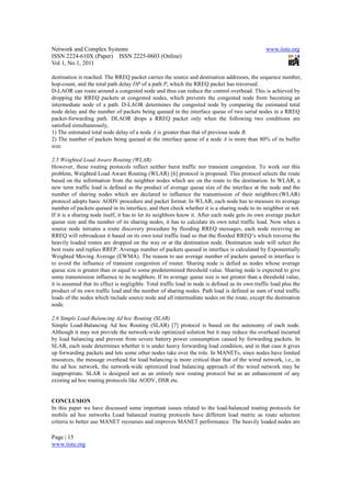 Study Of Load Balanced Routing Protocols In Mobile Ad Hoc Networks PDF
