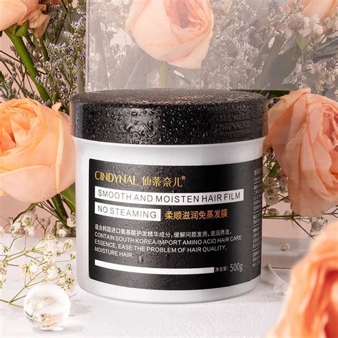 Jual BPOM Cindynal Hair Mask Smooth And Moisten Hair Film No Steaming Perawatan Rambut Pelurus