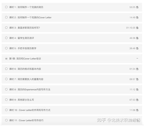 如何制作一份完美的英文简历？ 知乎