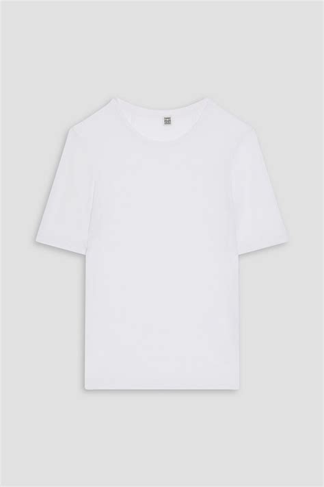 Toteme Modal And Cashmere Blend T Shirt The Outnet