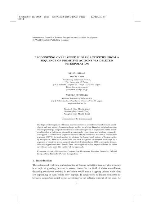 pdf recognizing overlapped human activities from a sequence of