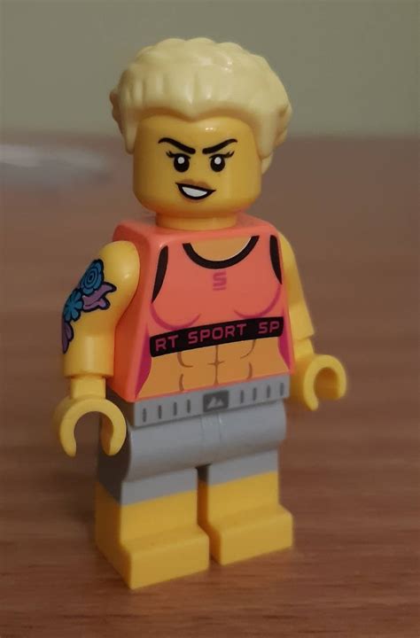 Lego Buff Girl Minifigure By Frogwoodproductions On Deviantart
