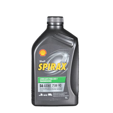 Aceite w SHELL Spirax S Litro Lubricentro Generaciones Agüero