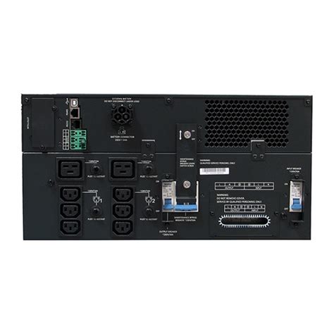 კვების წყარო Vertiv Liebert Gxt5 1ph Ups 10kva Input Plug Hardwired 5u Output â€“ 230v