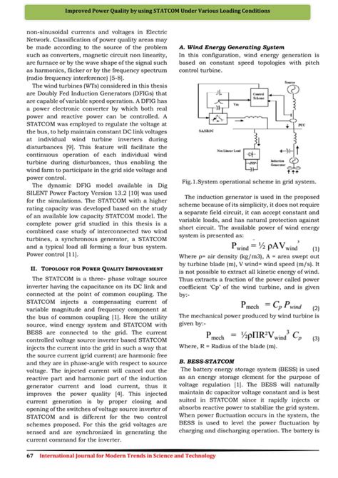 Improved Power Quality By Using Statcom Under Various Loading Conditions Pdf
