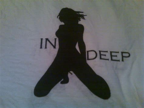 Indeeprockband Stripper Logo White On Black T Shirts Available Now