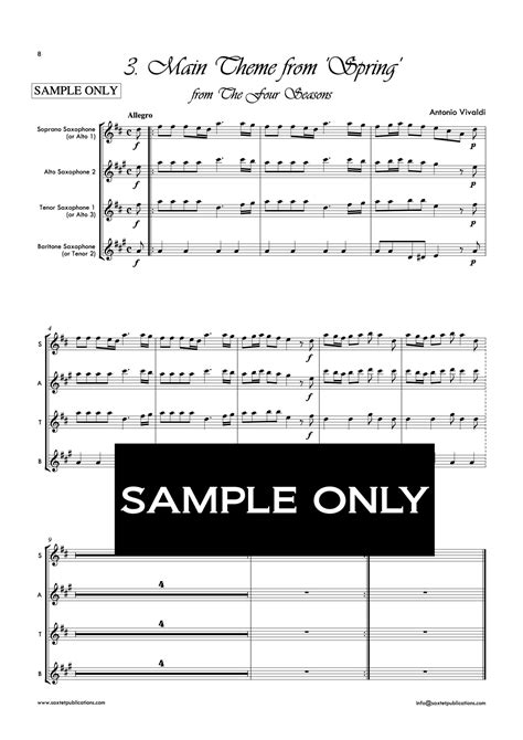 Classical Collection Saxtet Publications