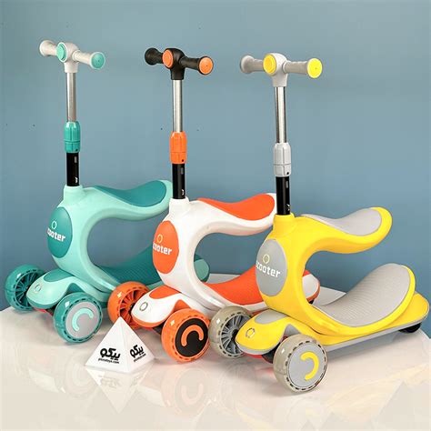 خرید و قیمت جدید ترین مدل اسکوتر کودک 2 در 1 توضیحات کامل در پیکوتویز