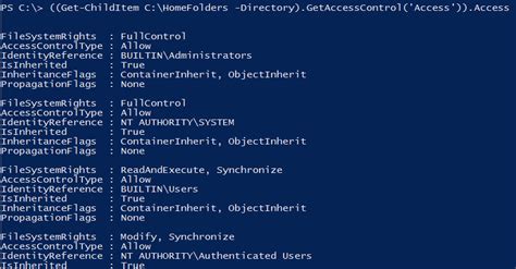 Managing File System Acls With Powershell