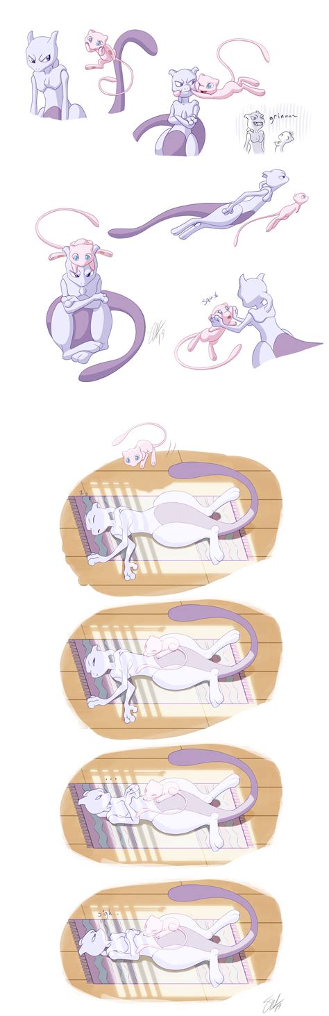 Mew Duo By Tc 96 On Deviantart
