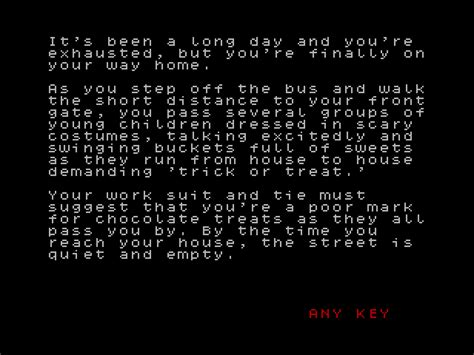Indie Retro News Unhallowed Spooky Text Based Adventure Gets A