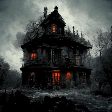 8000 Scary Haunted House Pictures