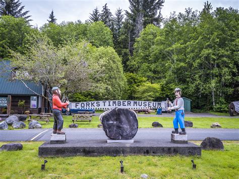 Forks Washington Timber Museum Twilight Movie Forks Vistor Center Fuji