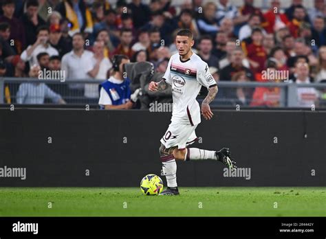Pasquale Mazzocchi Of Us Salernitana In Action During The Serie A Match