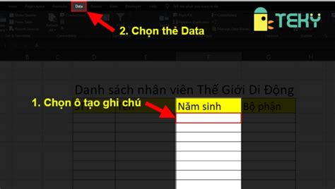 Hướng Dẫn Cách Note Trong Excel đơn Giản Nhất 2022