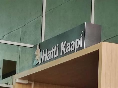 Menu At Hatti Kaapi Pune Avance It Park