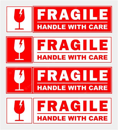 Fragile Sticker