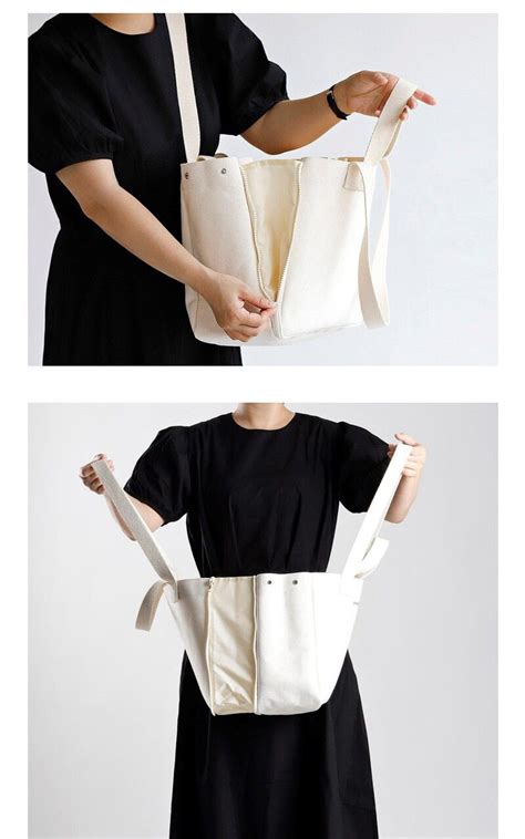 W Concept 토트백 패턴 토트 백 디자인 패브릭 가방