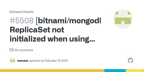 Bitnami Mongodb ReplicaSet Not Initialized When Using NodePort And ExternalAccess Is Enabled