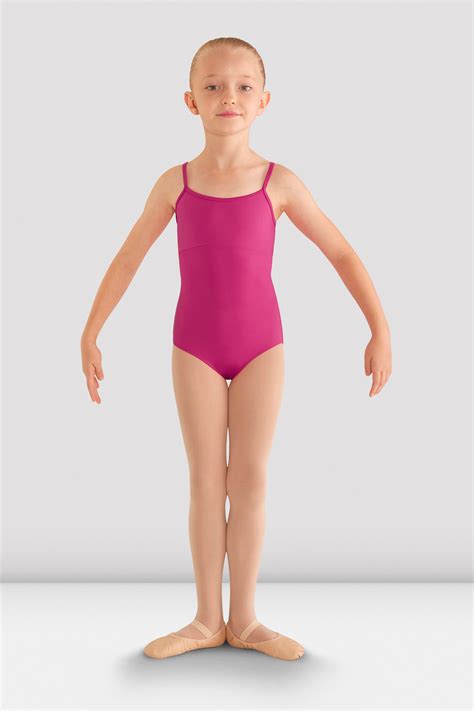 Girls Vehement Bow Back Leotard Hot Pink Bloch Eu Bloch Dance Eu