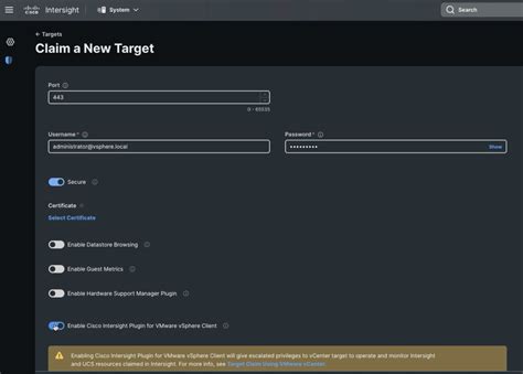 Intersight Vsphere Vcenter Client Plugin Cisco Community
