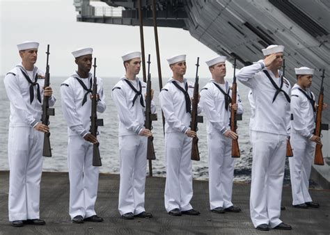DVIDS Images Nimitz Sailors Participate In Burial At Sea Image Of