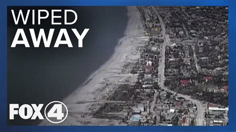 Closer Look Fort Myers Beach Devastation Youtube