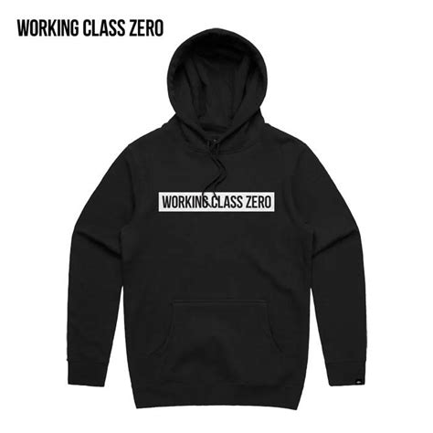 【全3色】ワーキングクラスゼロ スタンダードロゴ フード Working Class Zero Standard Logo Hood