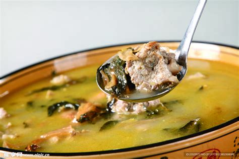 干菜捞排骨摄影图传统美食餐饮美食摄影图库昵图网